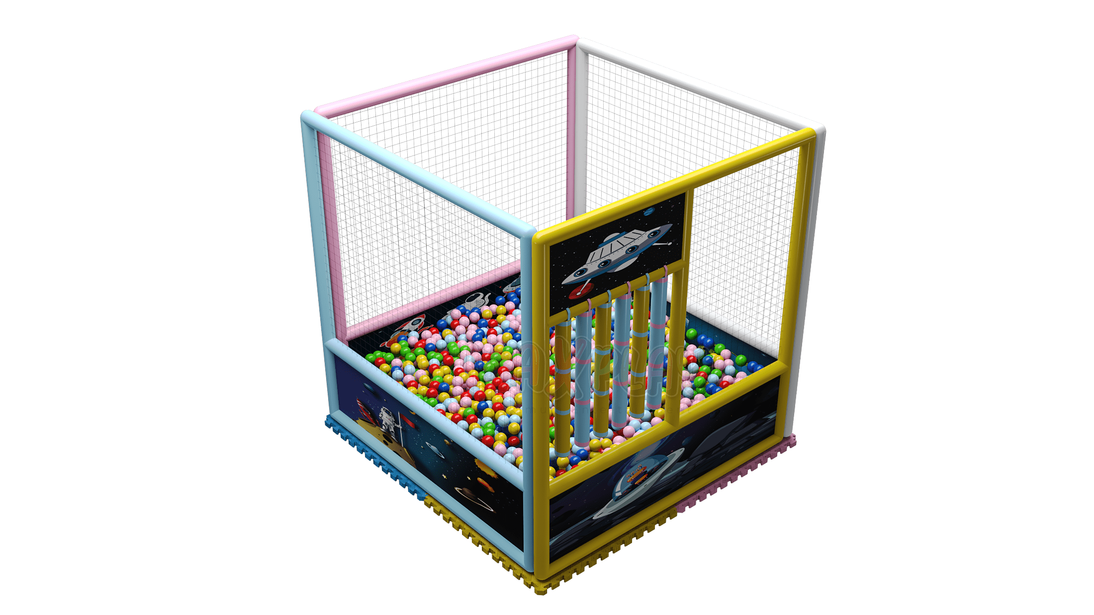 2m x 2m x 2h Ball Pool - MaxPlay