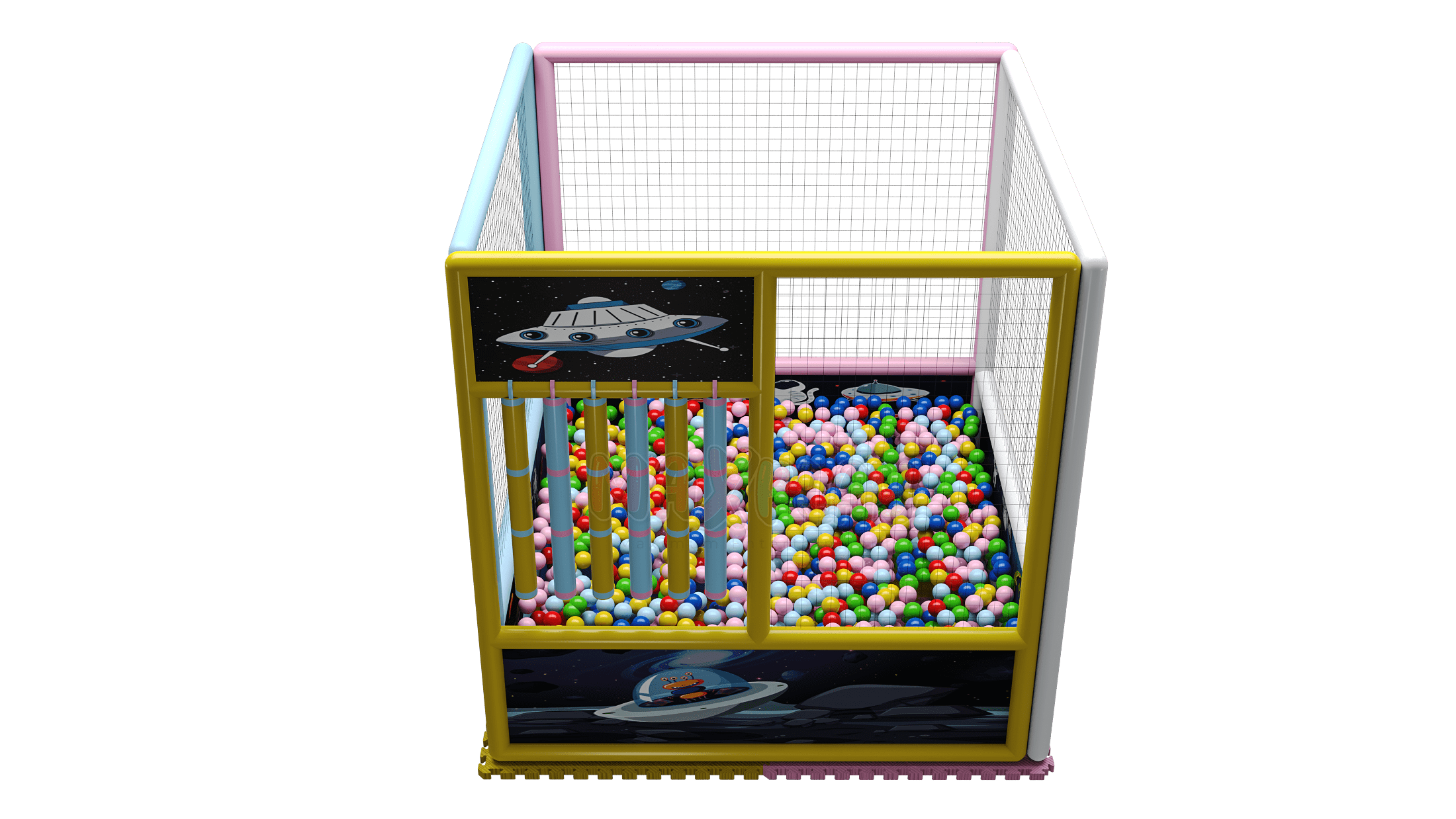 2m x 2m x 2h Ball Pool - MaxPlay